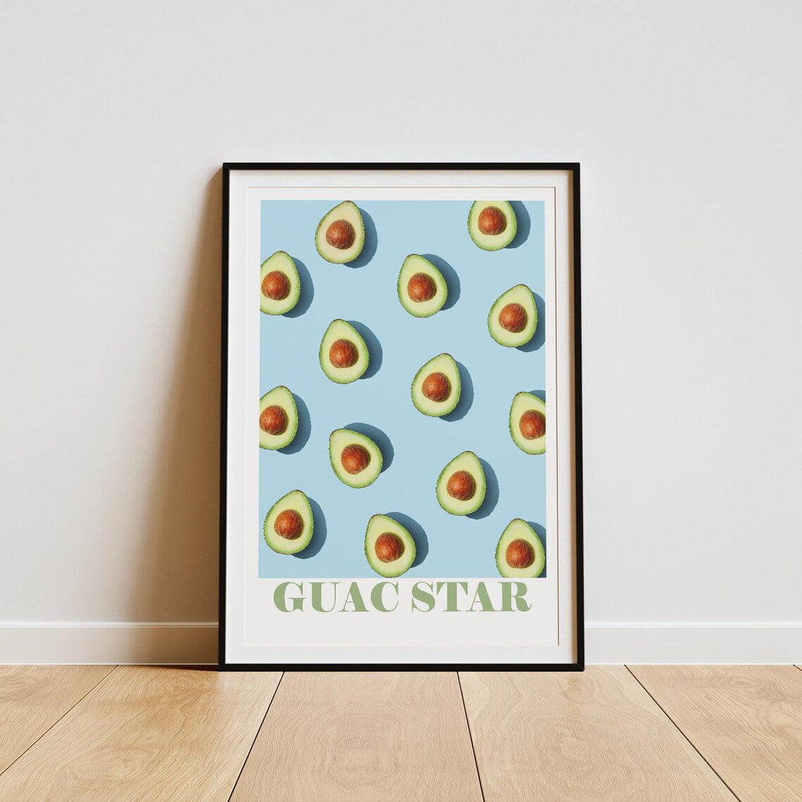 Modroom Digital Print Avocado Photo - Avocado - Retro Avocado - Fruit ...