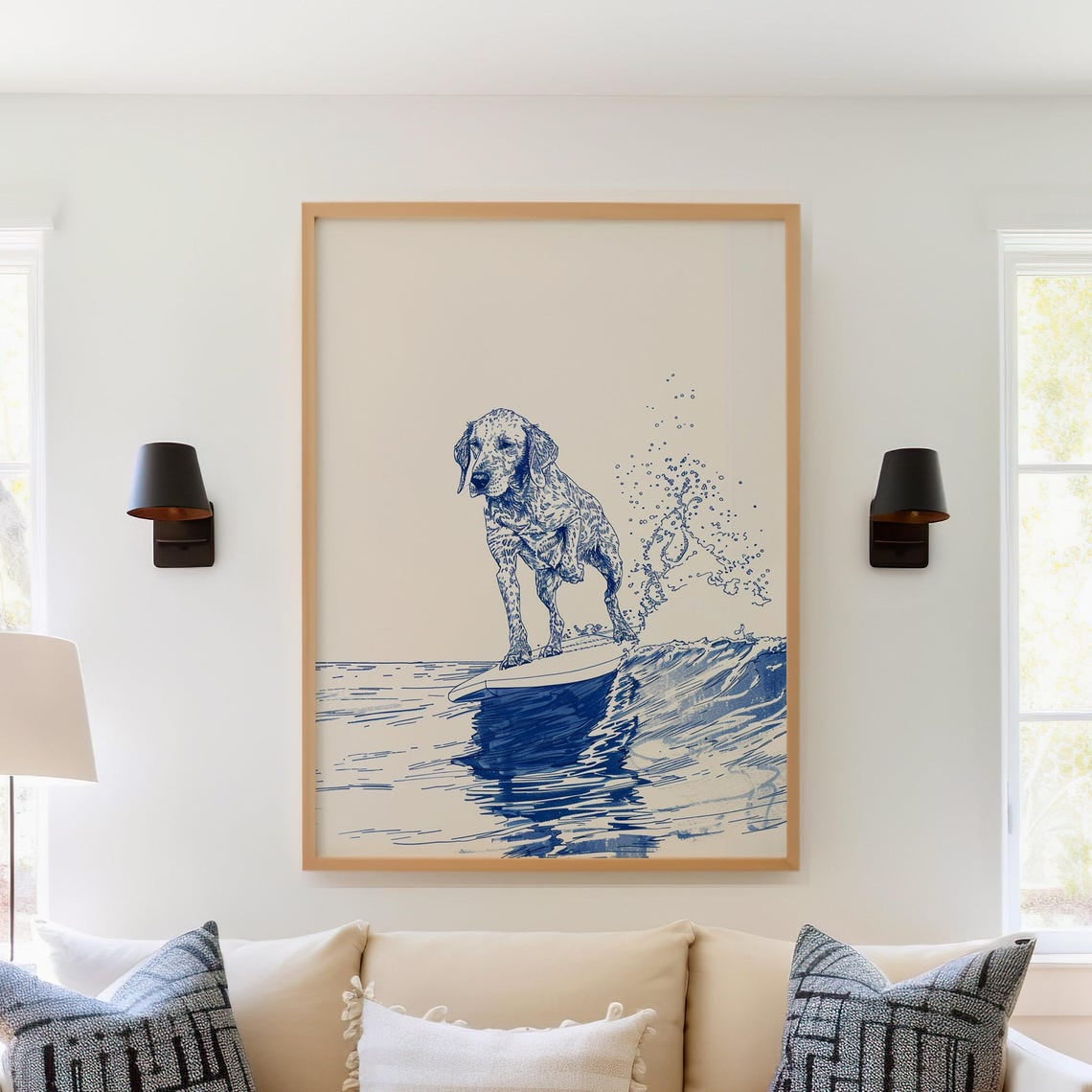 Modroom Dog Days On The Coastal Waters Surfing, Simple Beach Days, Dogs In Paradise, Coastal ...