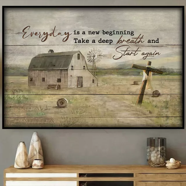 Modroom Everyday Is A New Beginning Take A Start Again Jesus Cross ...