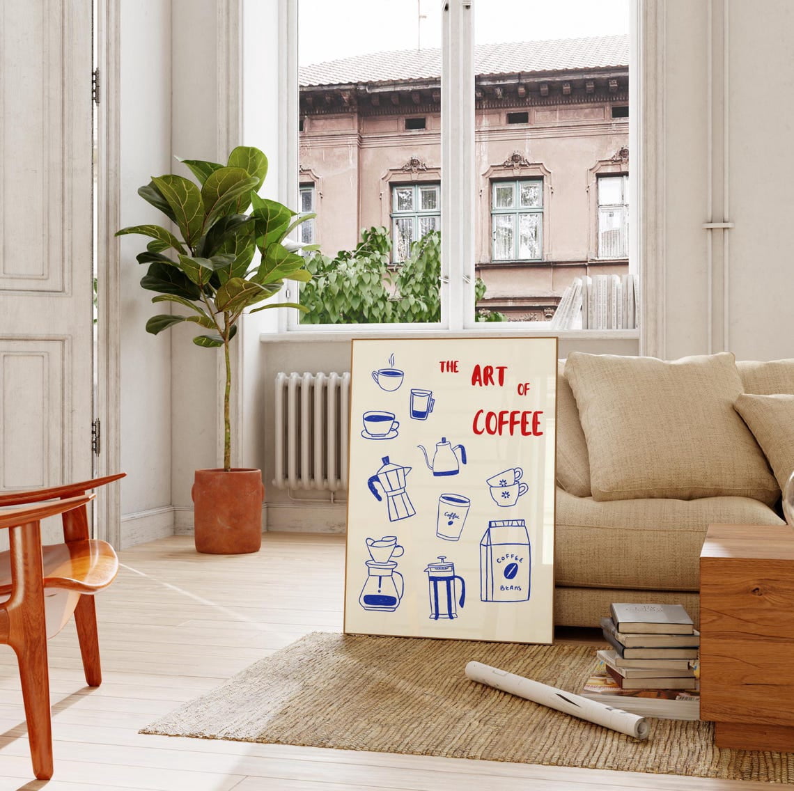 Modroom Exhibition French Poster Aesthetic Home Poster Art Colorful ...