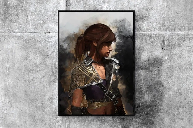 Modroom Expedition 33 Sciel Poster Fantasy Game Wall Art For Jrpg Fans ...
