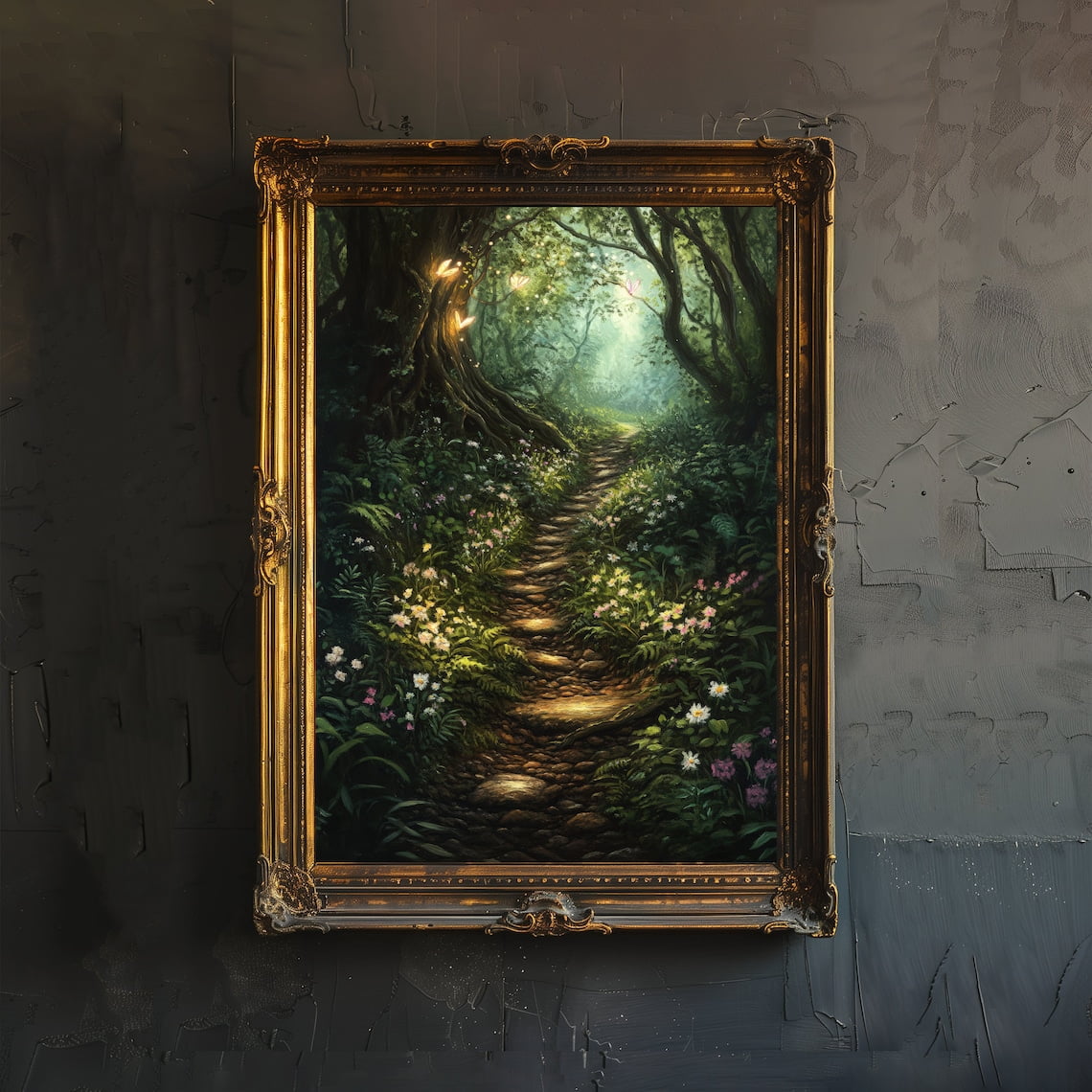 Modroom Fairy Forest Path Cottagecore Cottagecore Decor Antique ...