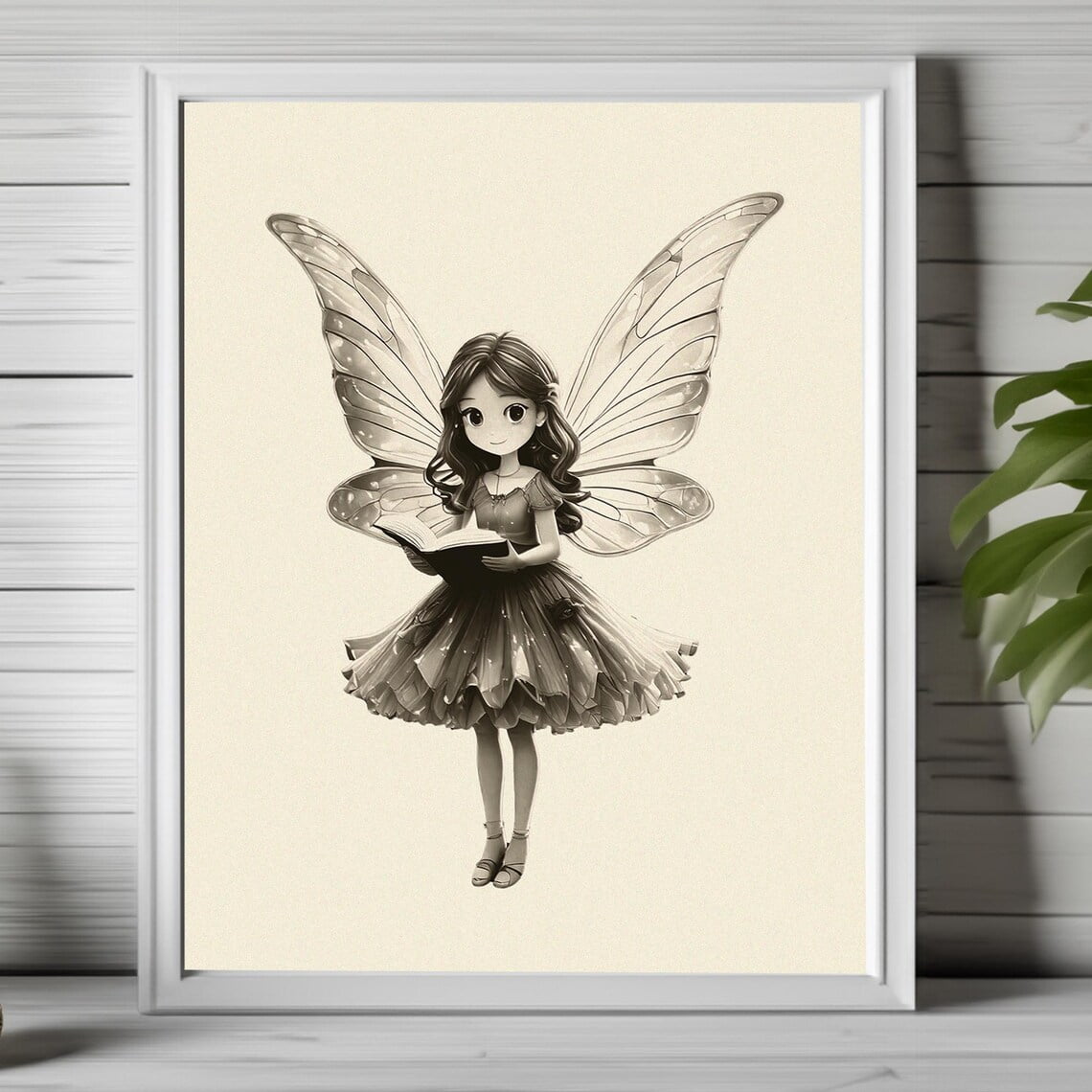 Modroom Fantasy Art Print, Fantasy Fairy Print, Fairy Art, Fairy ...