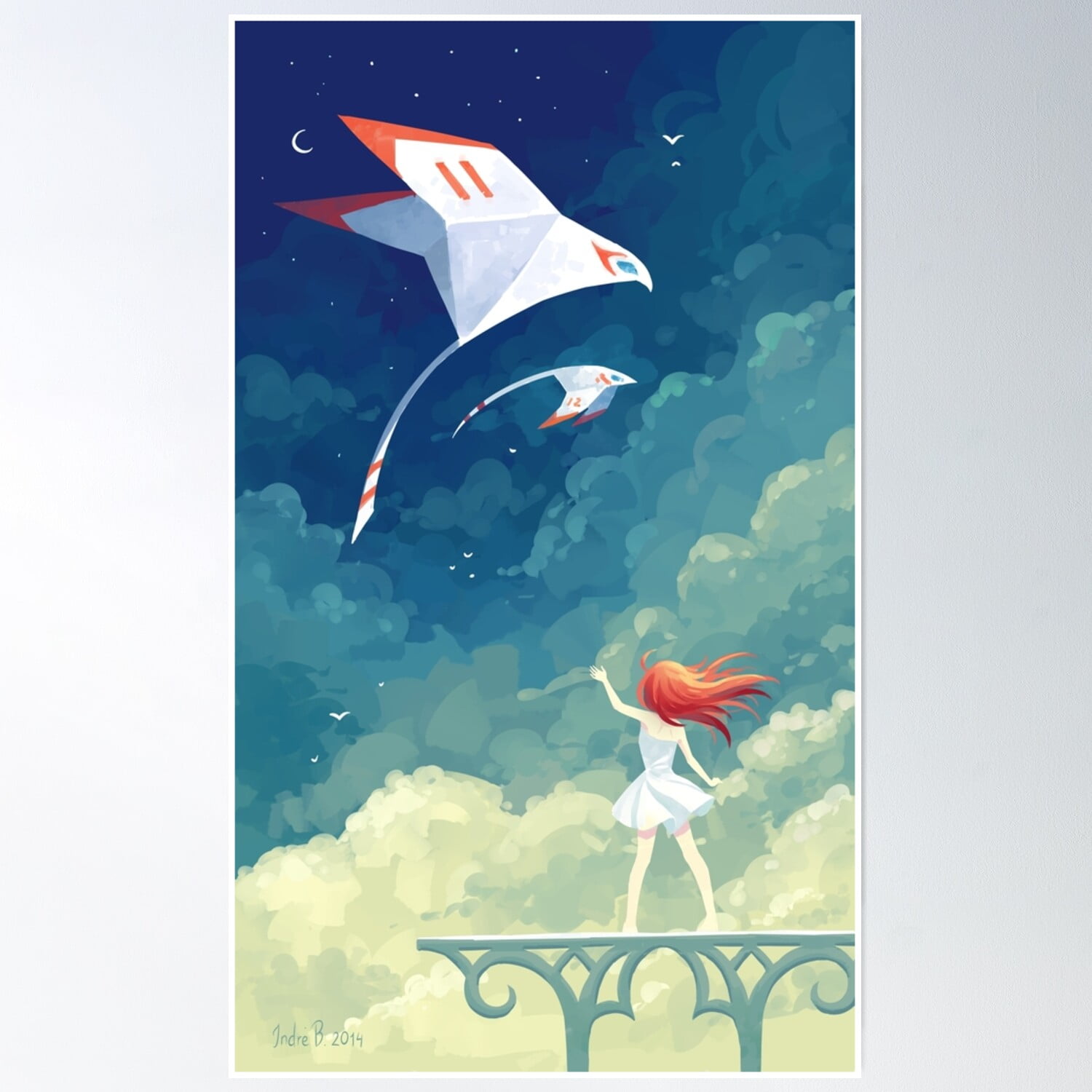 Modroom Flyby Poster Wall Art, Modern Wall Decor, 24x36 UNFRAMED ...