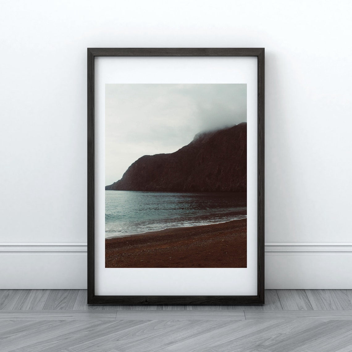 Modroom Foggy Cove Wall Art, Emerald Medusa Gallery Wall Individual Art ...