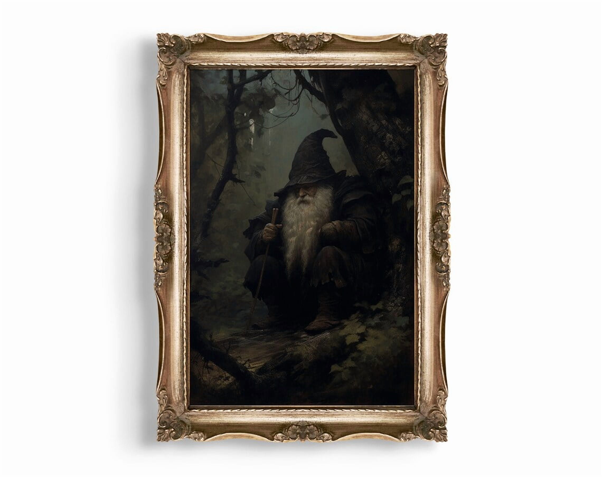 Modroom Forest Dwarf Poster Dark Cottagecore Gothic Dark Academia ...