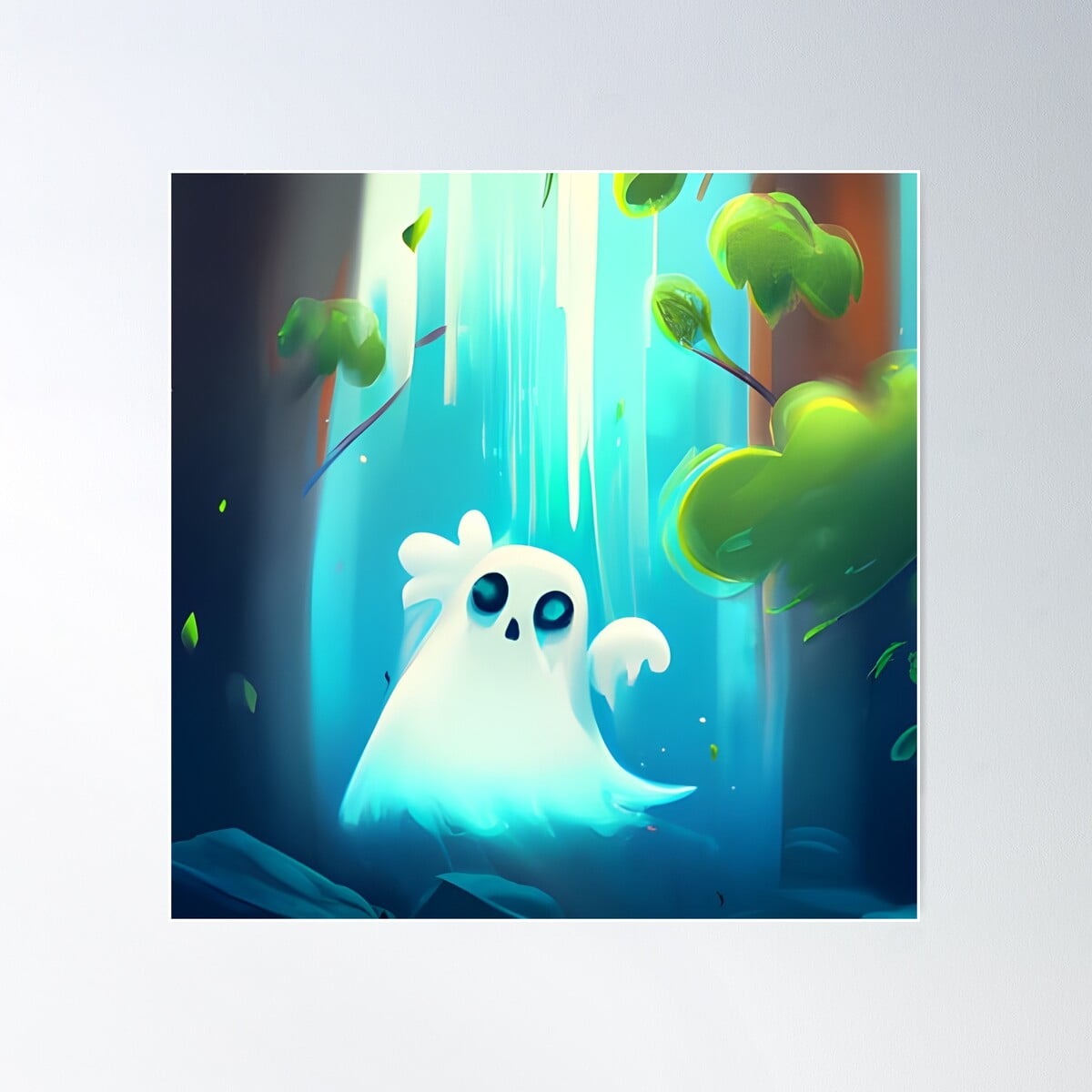 Modroom Ghost Abduction Poster, Modern Decor, 16x16 UNFRAMED - Walmart.com