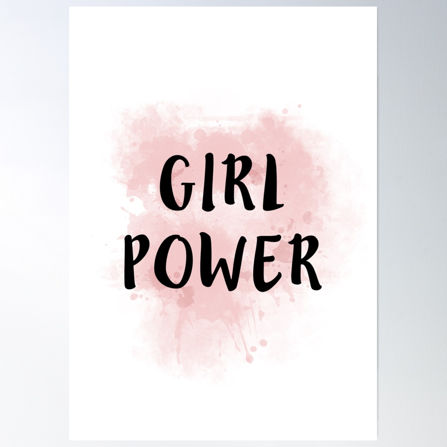 Modroom Girl Power Poster Wall Art, Modern Wall Decor, 8x12 UNFRAMED ...