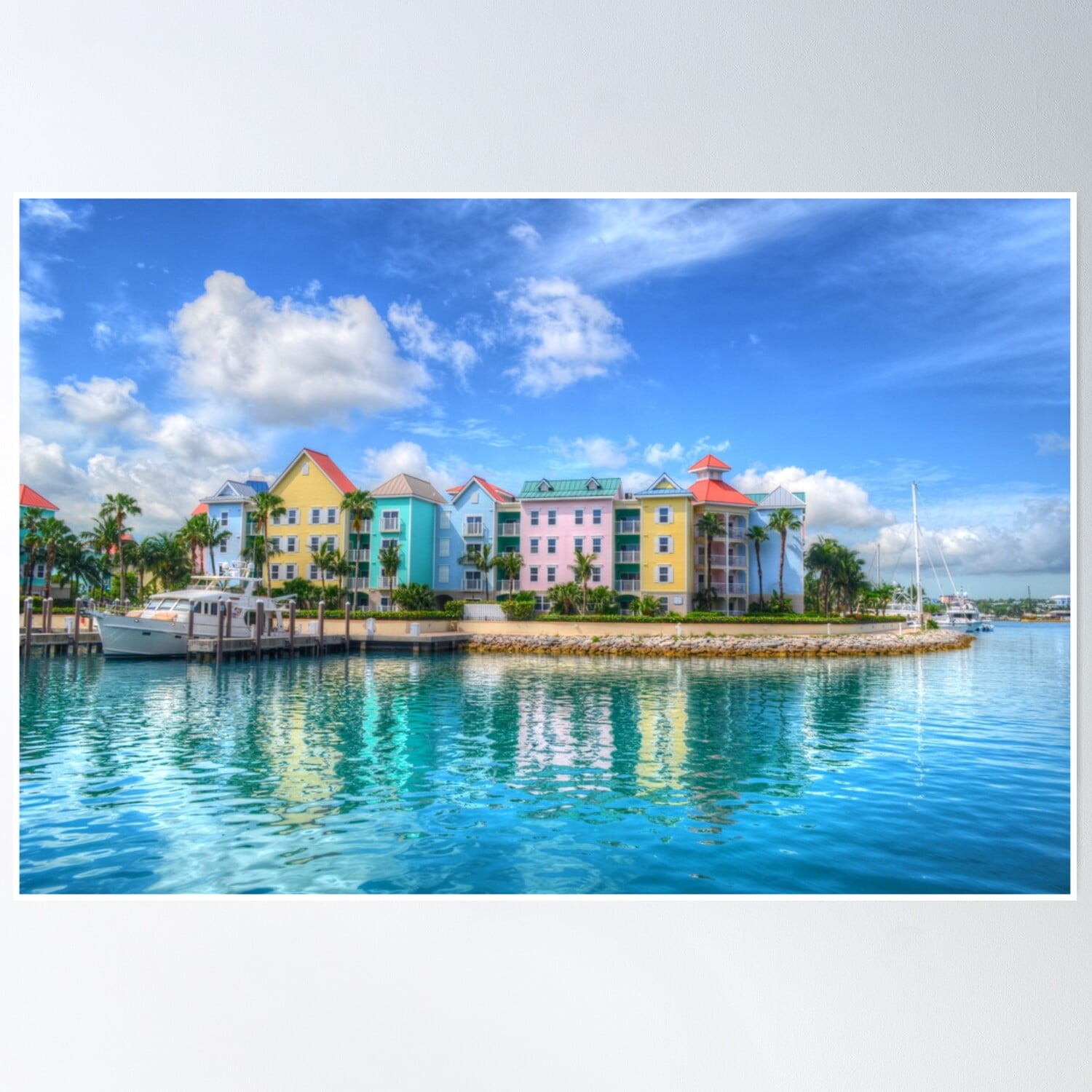 Modroom Harbour Village In Paradise Island, Nassau, The Bahamas Poster ...