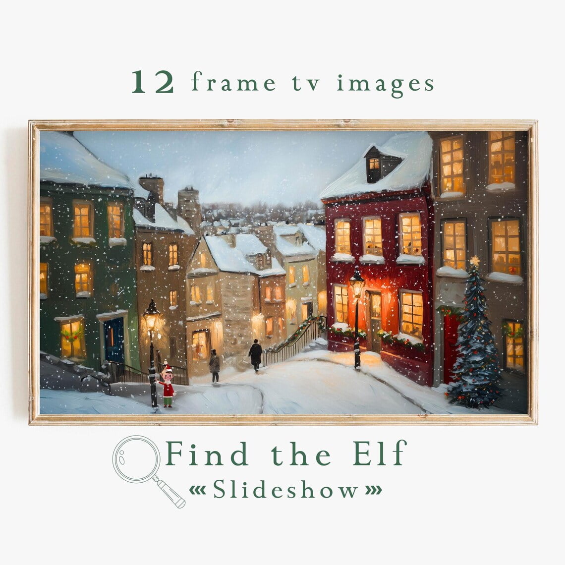 Modroom Holiday Tv Art Find The Elf Slideshow | Cute Holiday Kid'S Tv ...