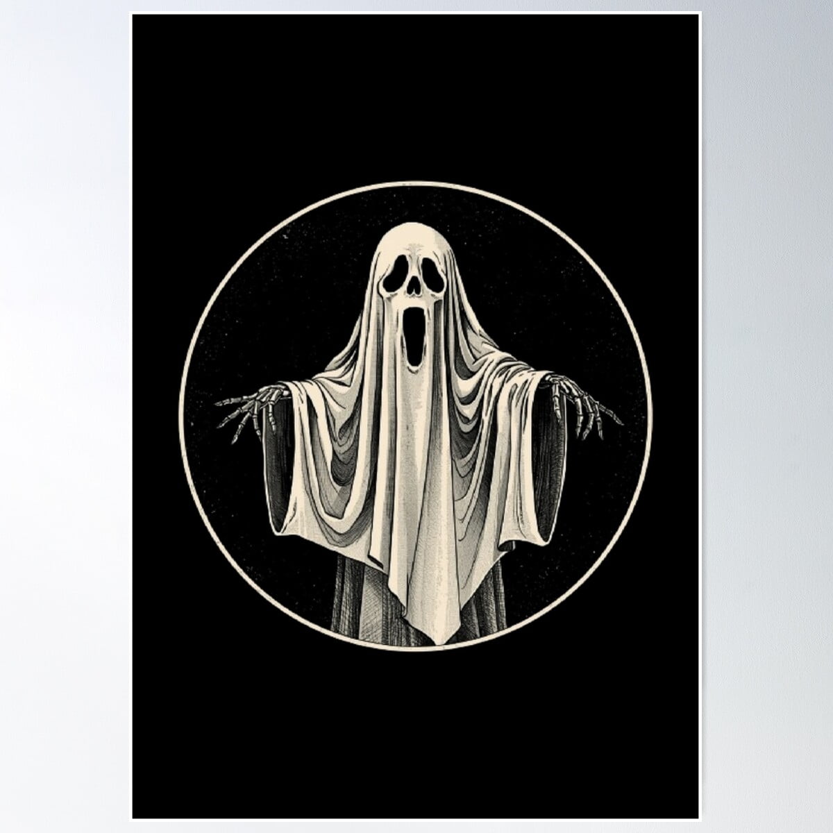 Modroom I Am A Ghost Poster, Modern Decor, 12x18 UNFRAMED - Walmart.com