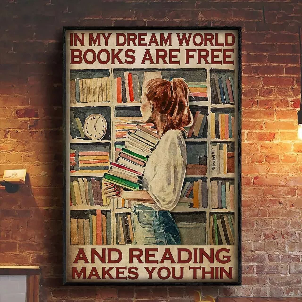 Modroom In My Dream World Books Are Free And Reading Makes You Thin ...
