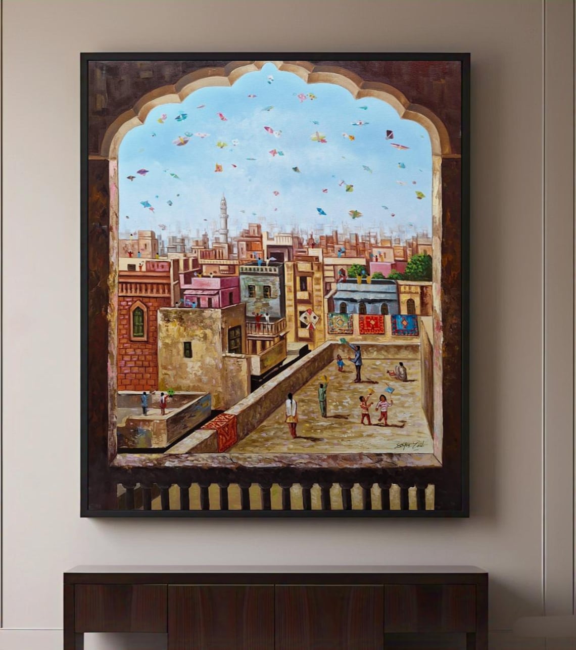 Modroom Indian Pakistani Art Painting For South Asian Art Lovers ...