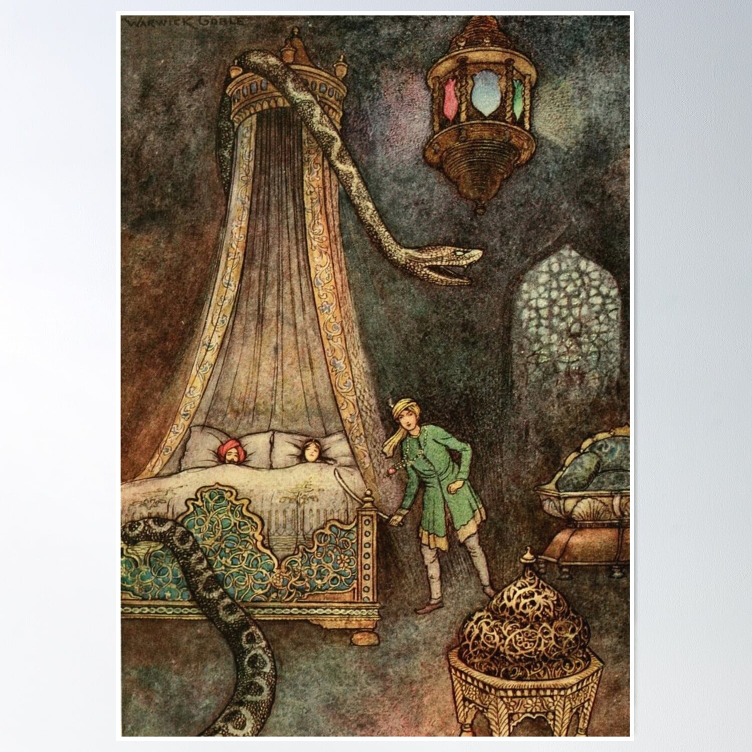 Modroom Indians In Bed With A Giant Python Tales From Bengal ...