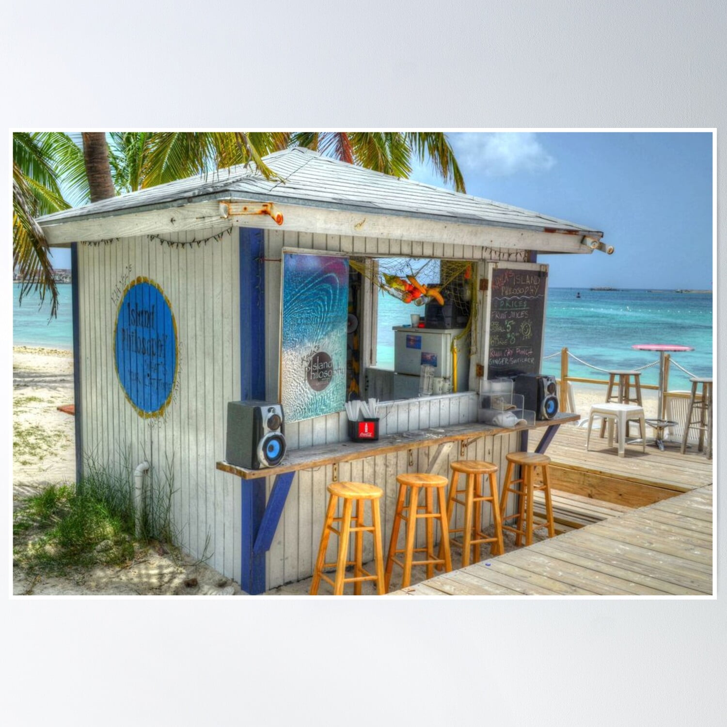 Modroom Island Philosophy On Junkanoo Beach In Nassau, The Bahamas ...