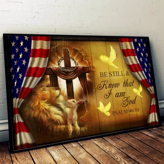 Modroom Jesus Be Still And Know That I Am God Psalm 46:10 God Faith ...