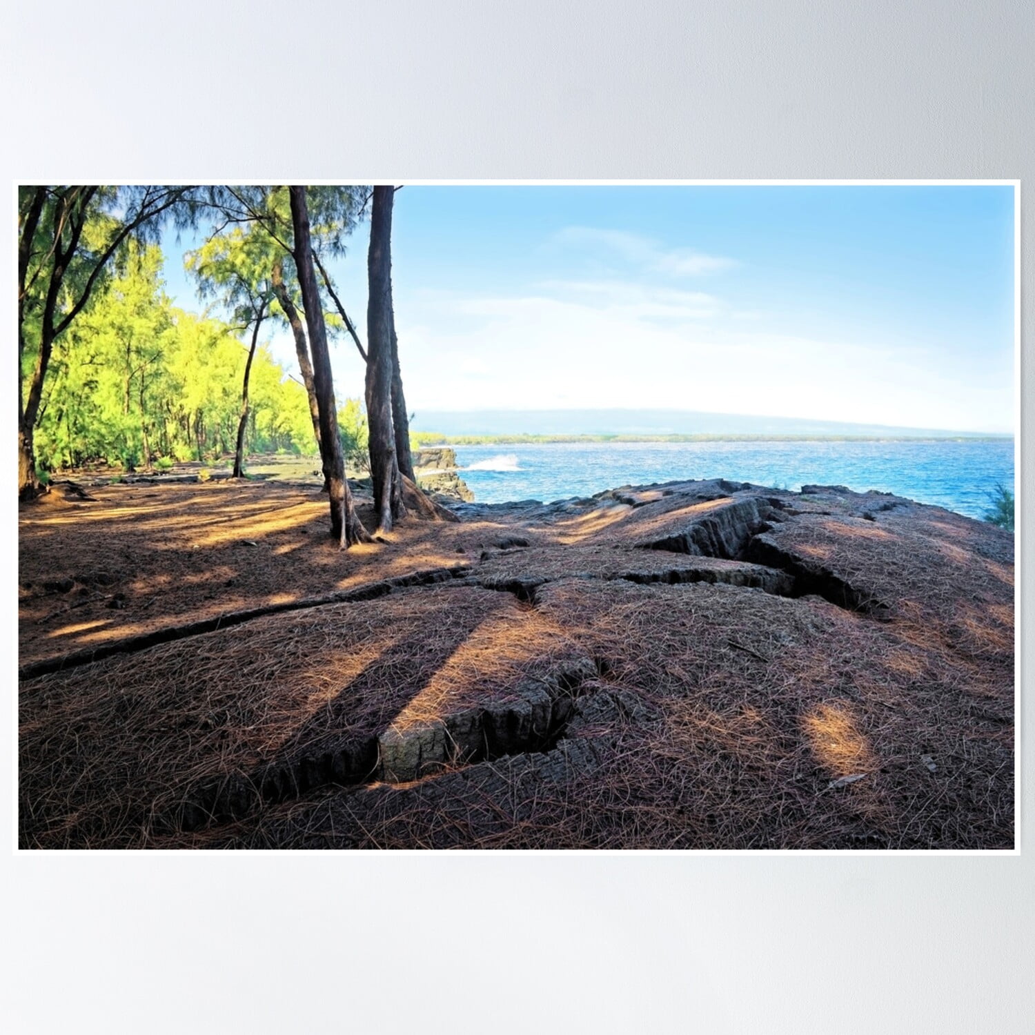 Modroom Kaloli Point 3 Poster Wall Art, Modern Wall Decor, 24x36 ...