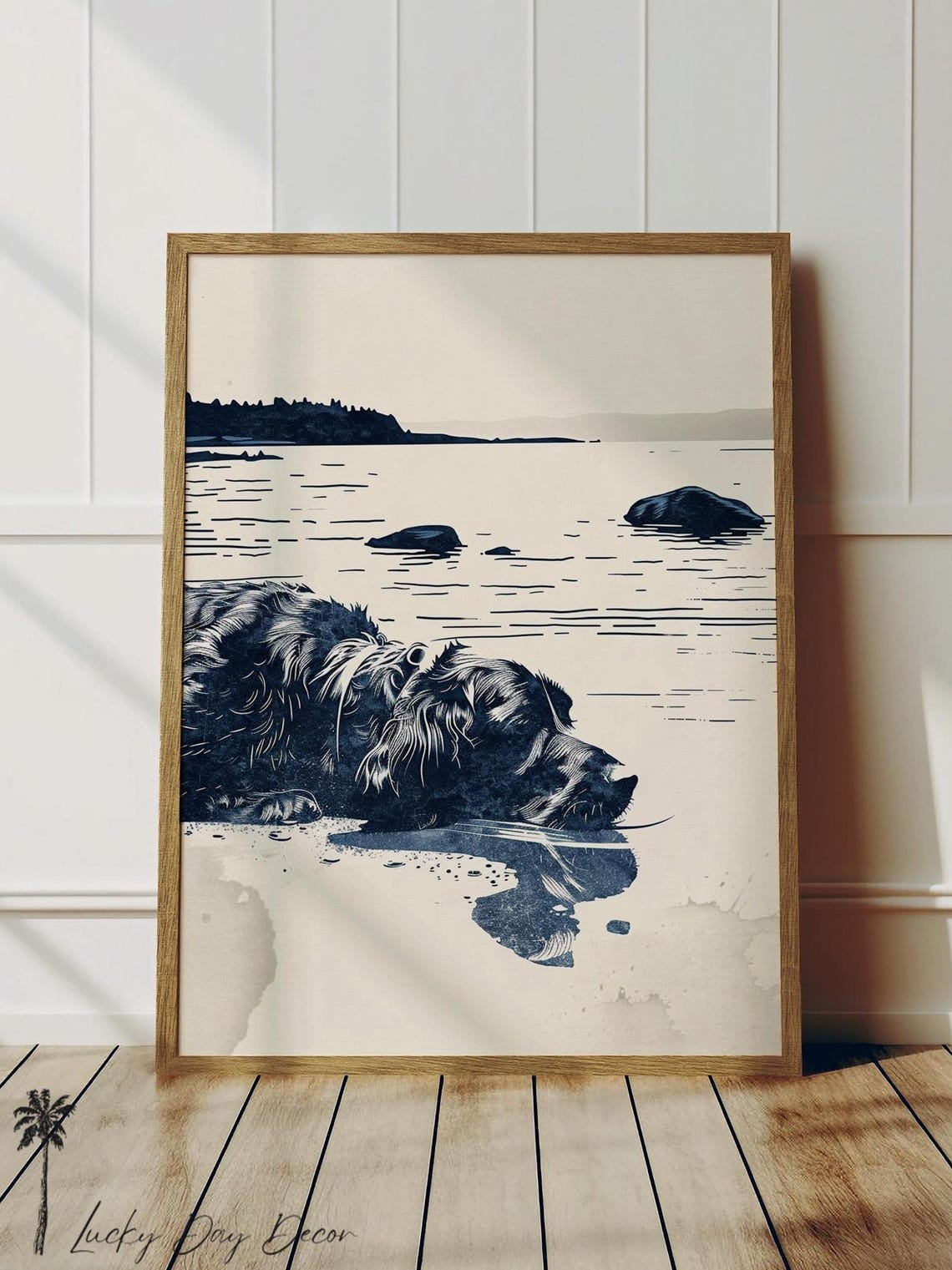 Modroom Lake Dog Shoreside, Springer Spaniel Relaxing, Cute Adorable ...