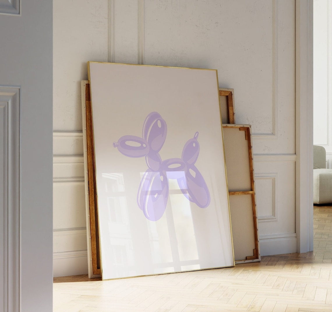 Modroom Lilac Wall Decor Preppy Room Decor College Dorm Poster Trendy ...