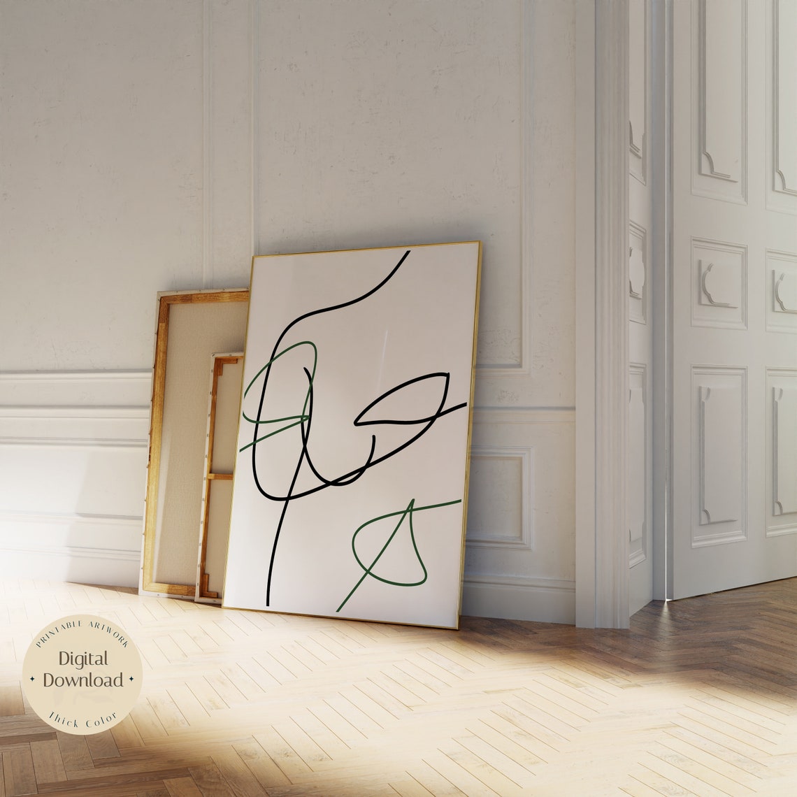 Modroom Line Art, Minimalist Poster, Minimalist Print, Modern Art ...