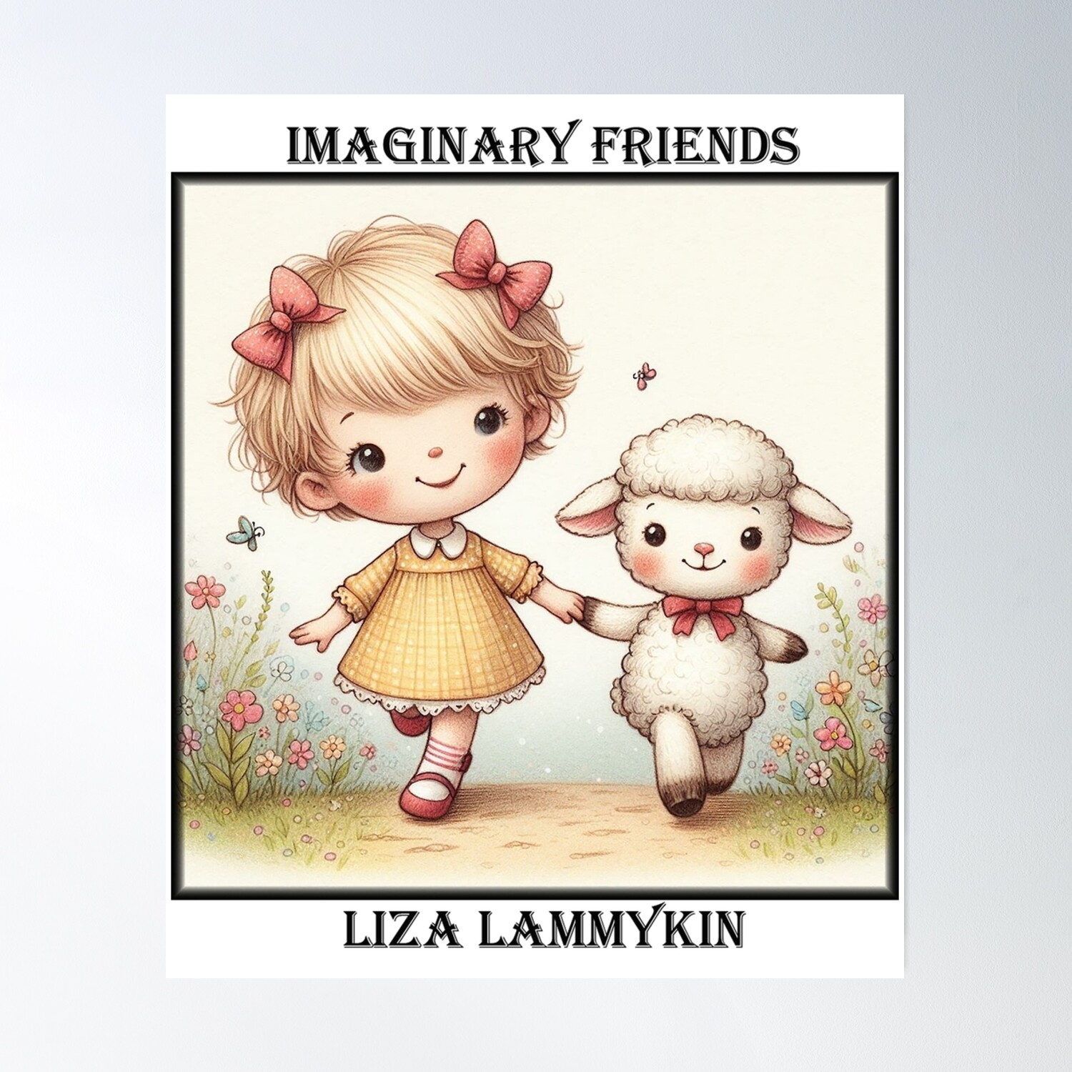 Modroom Little Liza Lammykin Of Imaginary Friends Poster Wall Art ...