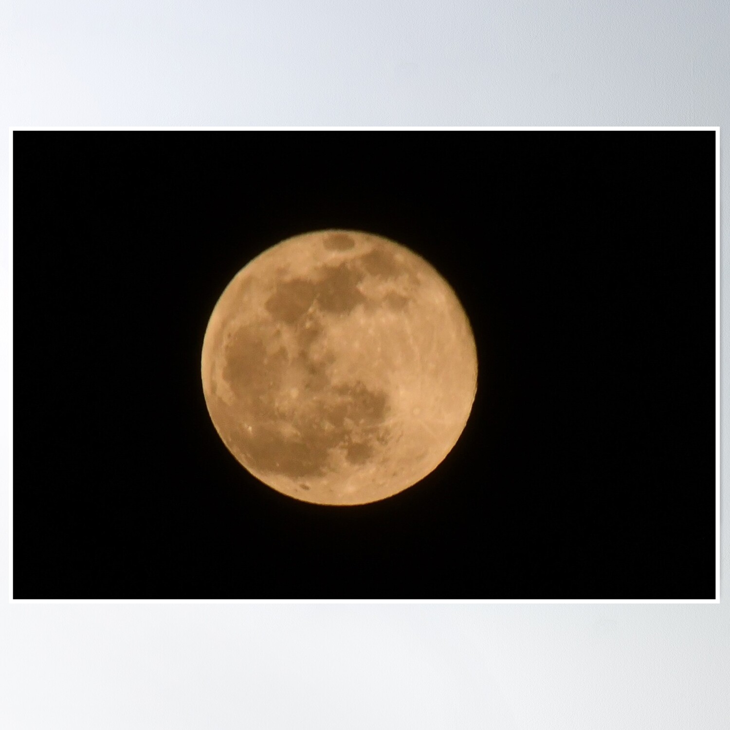 Modroom Maple Sugar Moon Aka Worm Moon... Poster Wall Art, Modern Wall ...