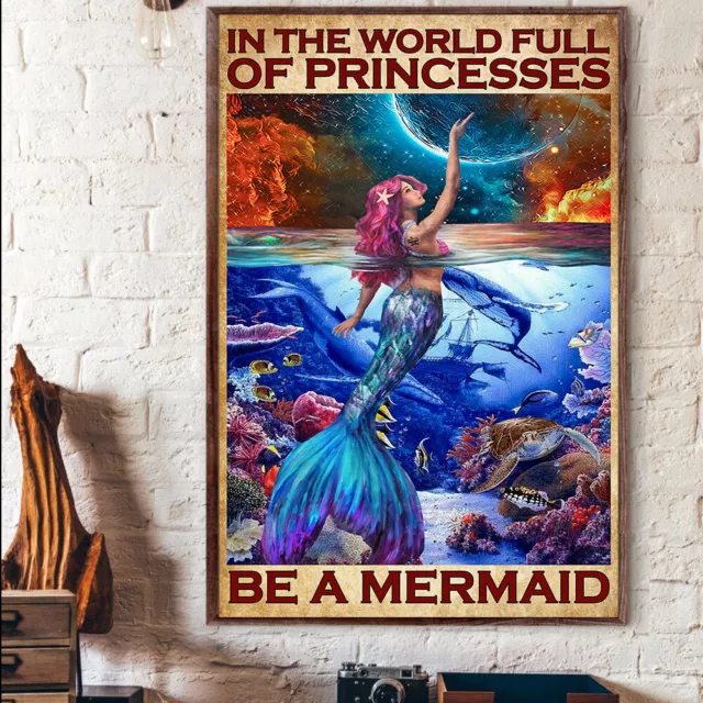 Modroom Mermaid In The World Full Of Princesses Be A Mermaids Moon And ...