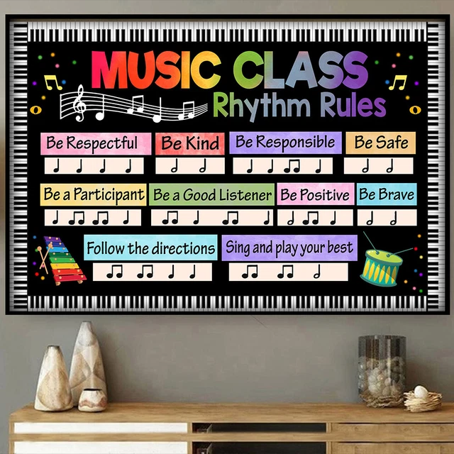 Modroom Music Classroom Music Classroom Rhythm Rules Supplies Music ...