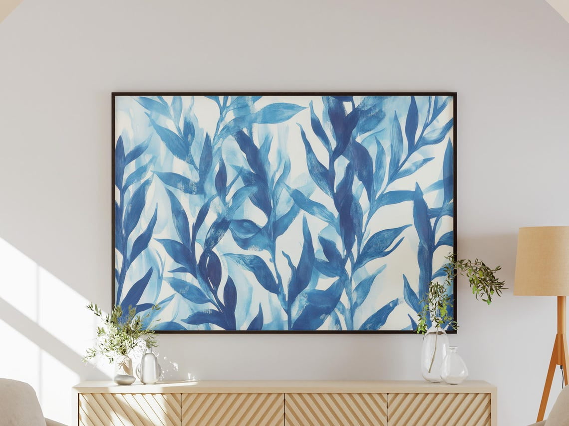 Modroom Nature,Inspired Abstract Wall Poster, Elegant Organic ...