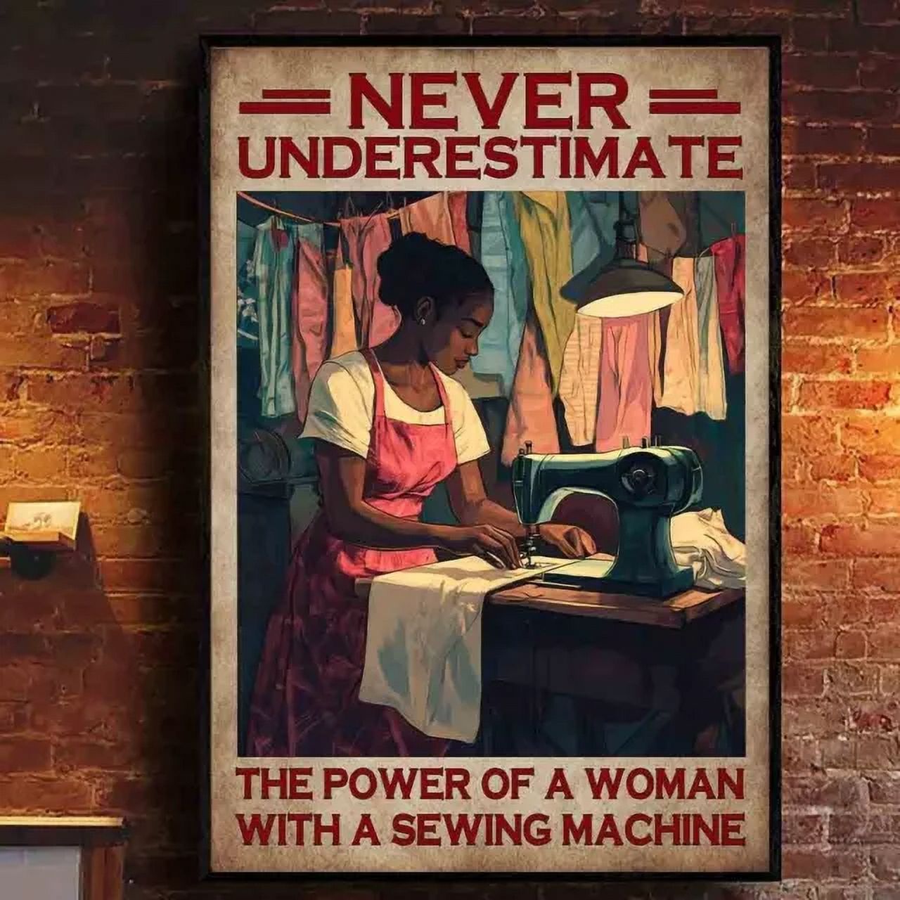 Modroom Never Underestimate The Power Of A Woman With A Sewing Machine ...