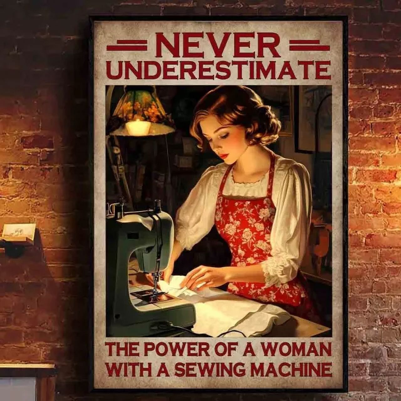 Modroom Never Underestimate The Power Of A Woman With A Sewing Machine ...
