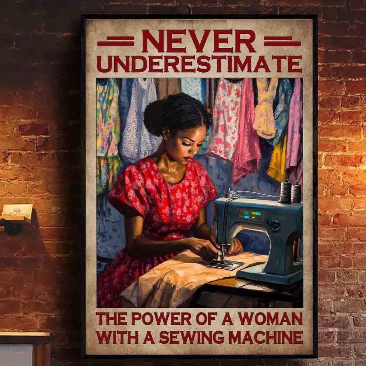 Modroom Never Underestimate The Power Of A Woman With A Sewing Machine ...