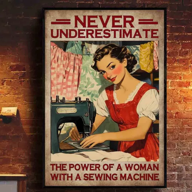 Modroom Never Underestimate The Power Of A Woman With A Sewing Machine ...