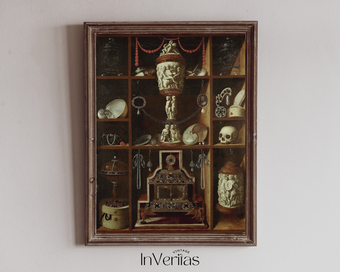 Modroom Oddities and Curiosities Vintage Print, Dark Academia Wall Art ...