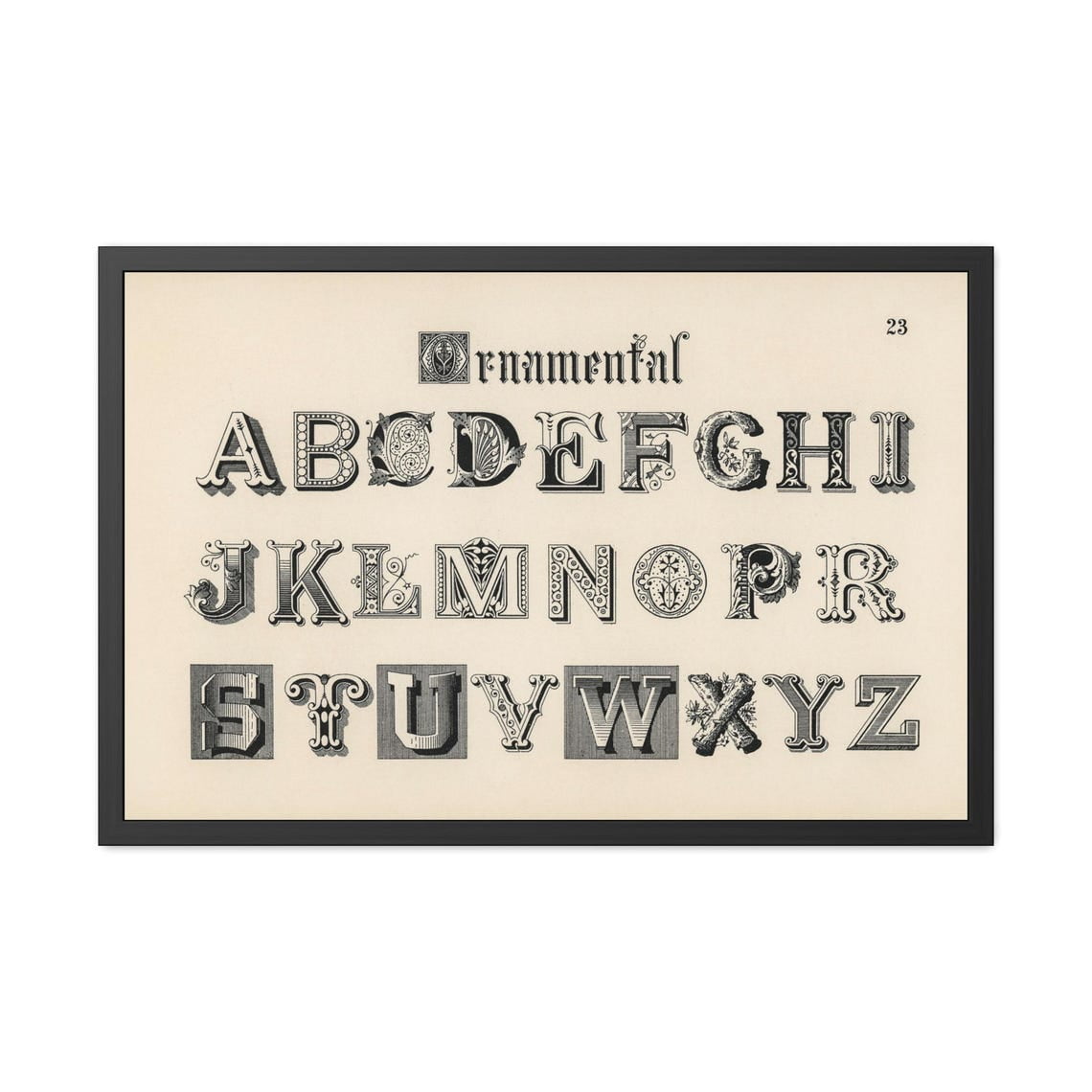 Modroom Ornamental Fonts From Draughtsman'S Alphabets - Hermann Esser ...