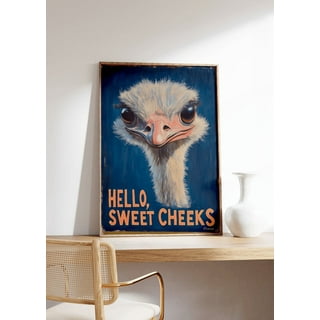 funny ostrich