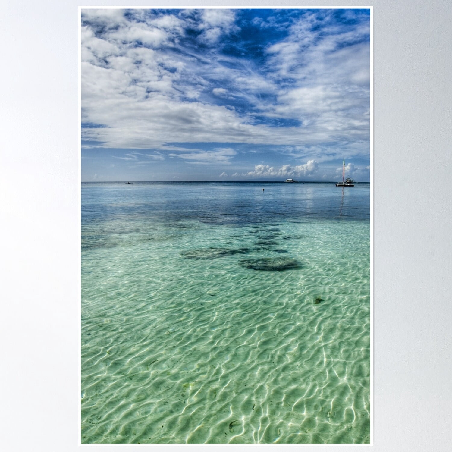 Modroom Panglao Island, Bohol, Philippines Poster Wall Art, Modern Wall ...