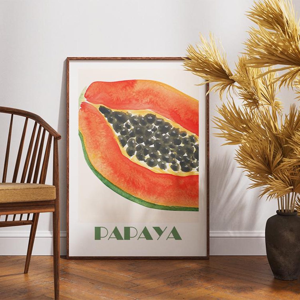Modroom Papaya Fruit For Kitchen Decor, Minimalist Food Design Gallery ...