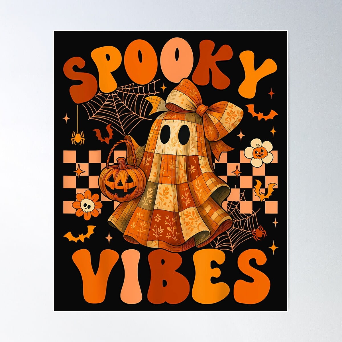 Modroom Preppy Costume Party Ghost Pumpkin Patchwork Spooky Vibes Kids ...