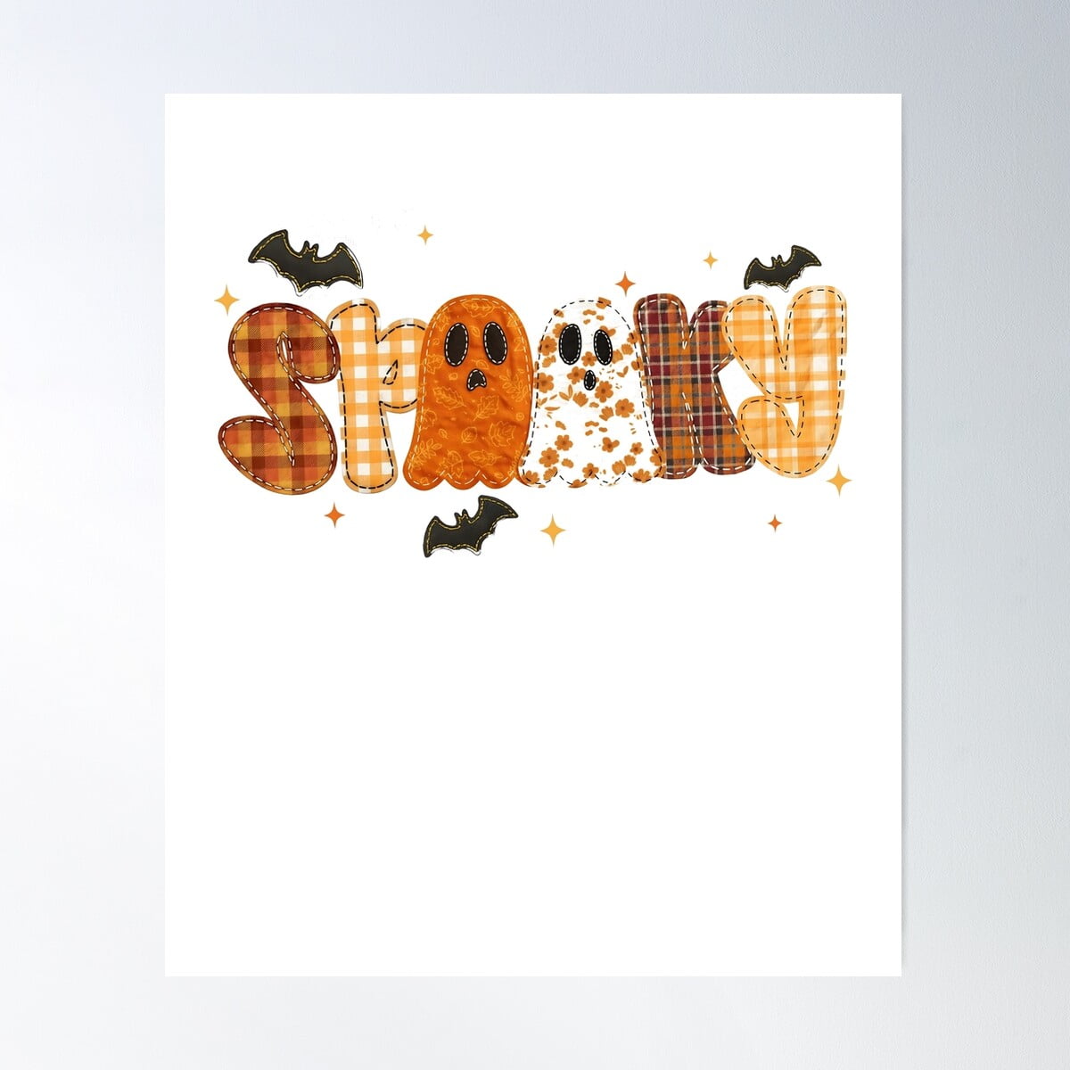 Modroom Preppy Costume Party Spooky Poster, Modern Decor, 12x18 ...