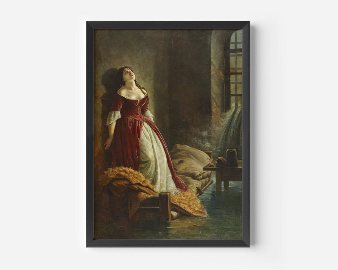 Modroom Princess Tarakanoff Poster, Vintage Renaissance Art Print ...