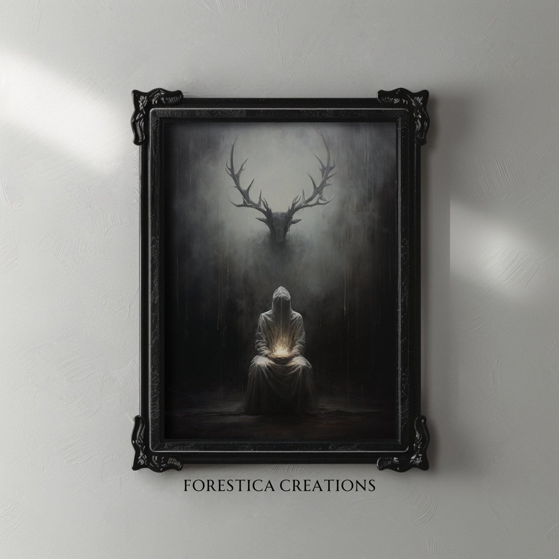 Modroom Ritual Poster Gothic Dark Academia Macabre Winter Holiday ...
