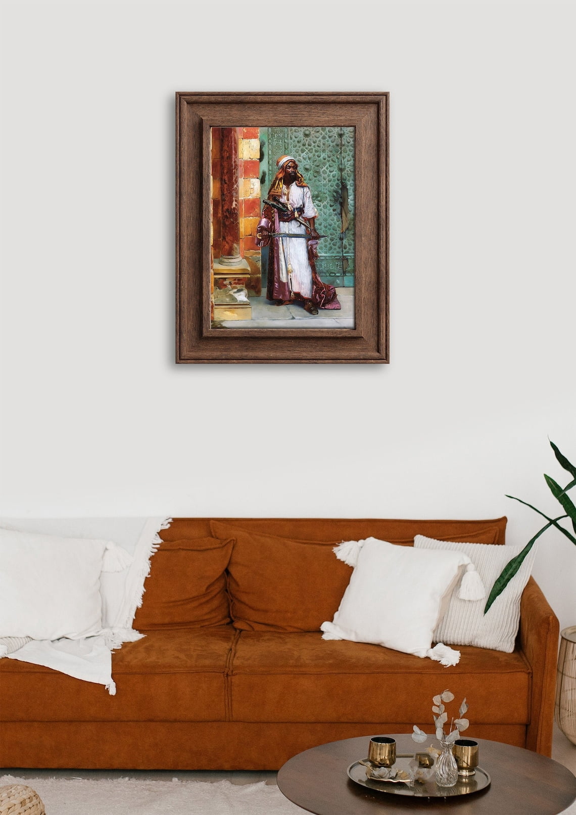 Modroom Rodolphe Ernst Standing Guard, Vintage African American Art ...