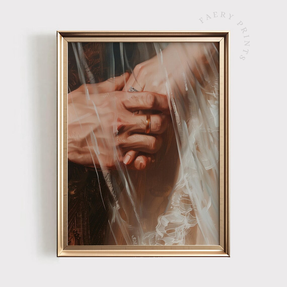 Modroom Romantic Wedding Print | Vintage Bride Groom Art | Sentimental ...