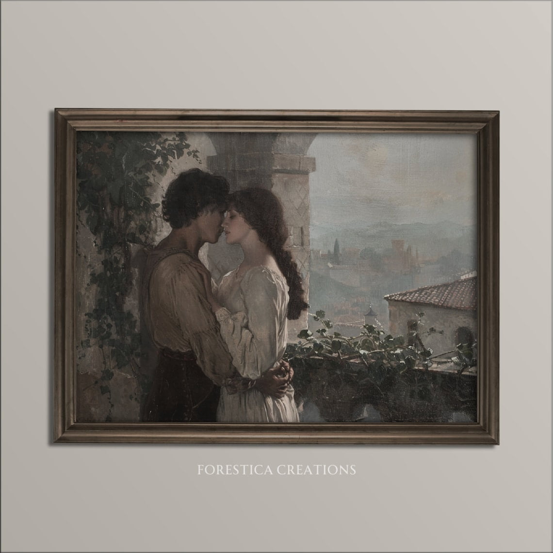 Modroom Romeo and Juliet Poster Light Academia Romantic Love Vintage ...