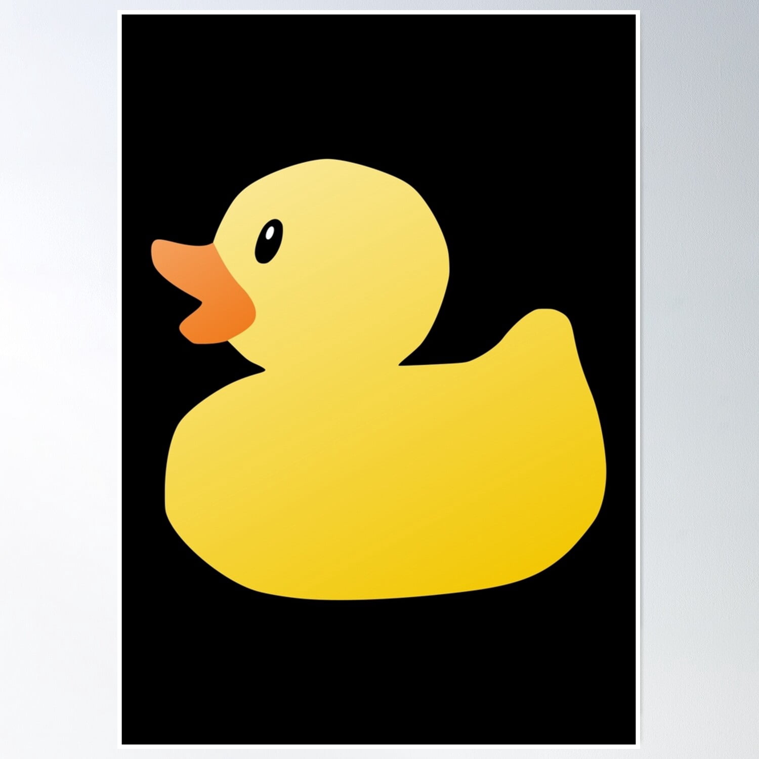 Modroom Rubber Duck Poster Wall Art, Modern Wall Decor, 8x12 UNFRAMED ...