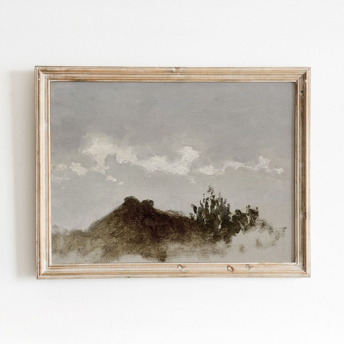 Modroom Rustic Landscape | Vintage Quick Scenery Painting | Farmhouse ...