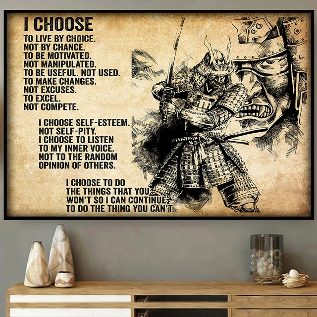 Modroom Samurais 7 5 3 Code Spirit Body Mind Samurai In Japan Poster ...