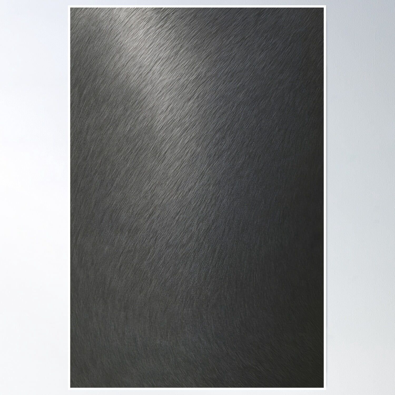 Modroom Seal Skin Texture - Smooth Gray And Silver Pattern Poster Wall ...