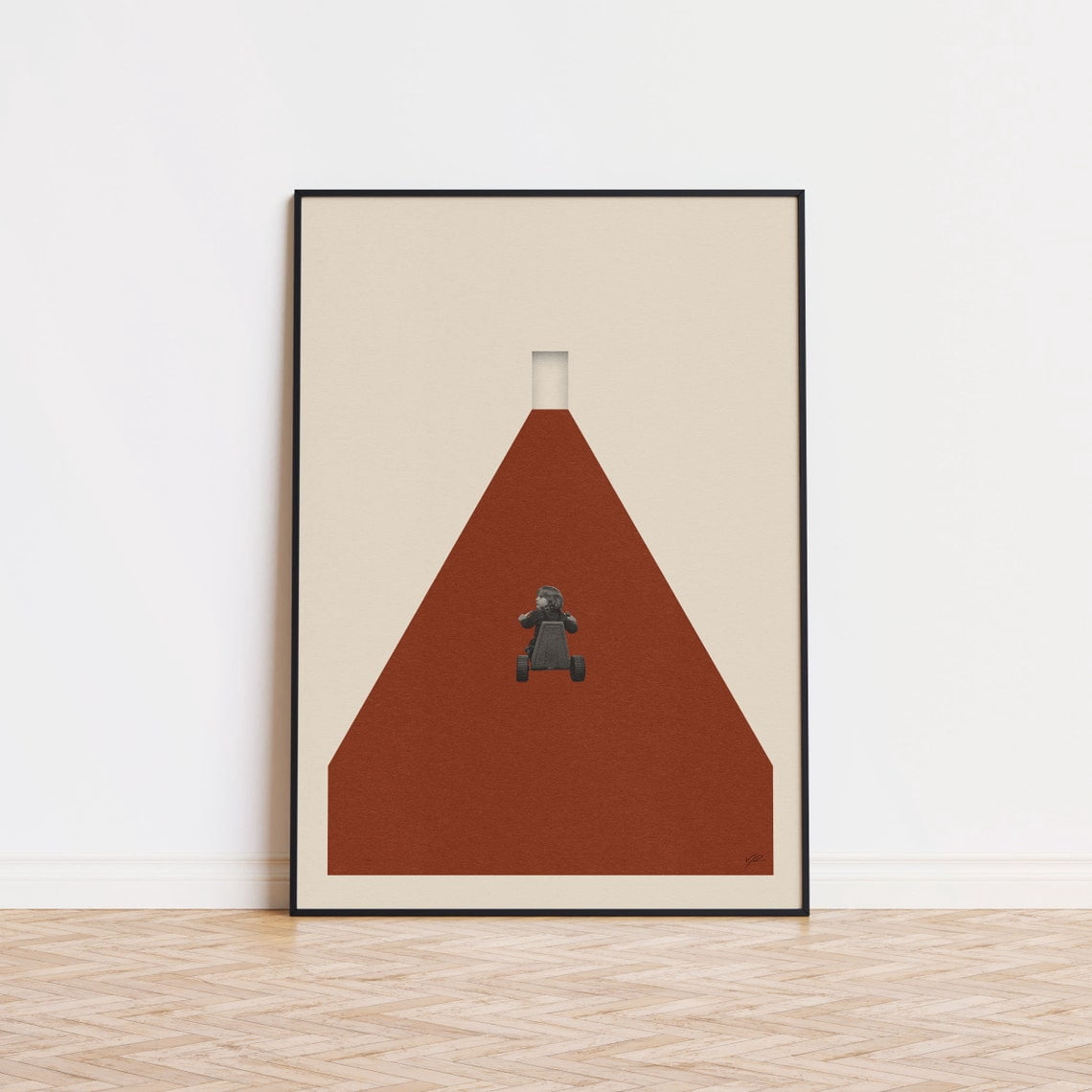 Modroom The Shining Inspired Poster | Minimalist Art Print | Retro Art ...